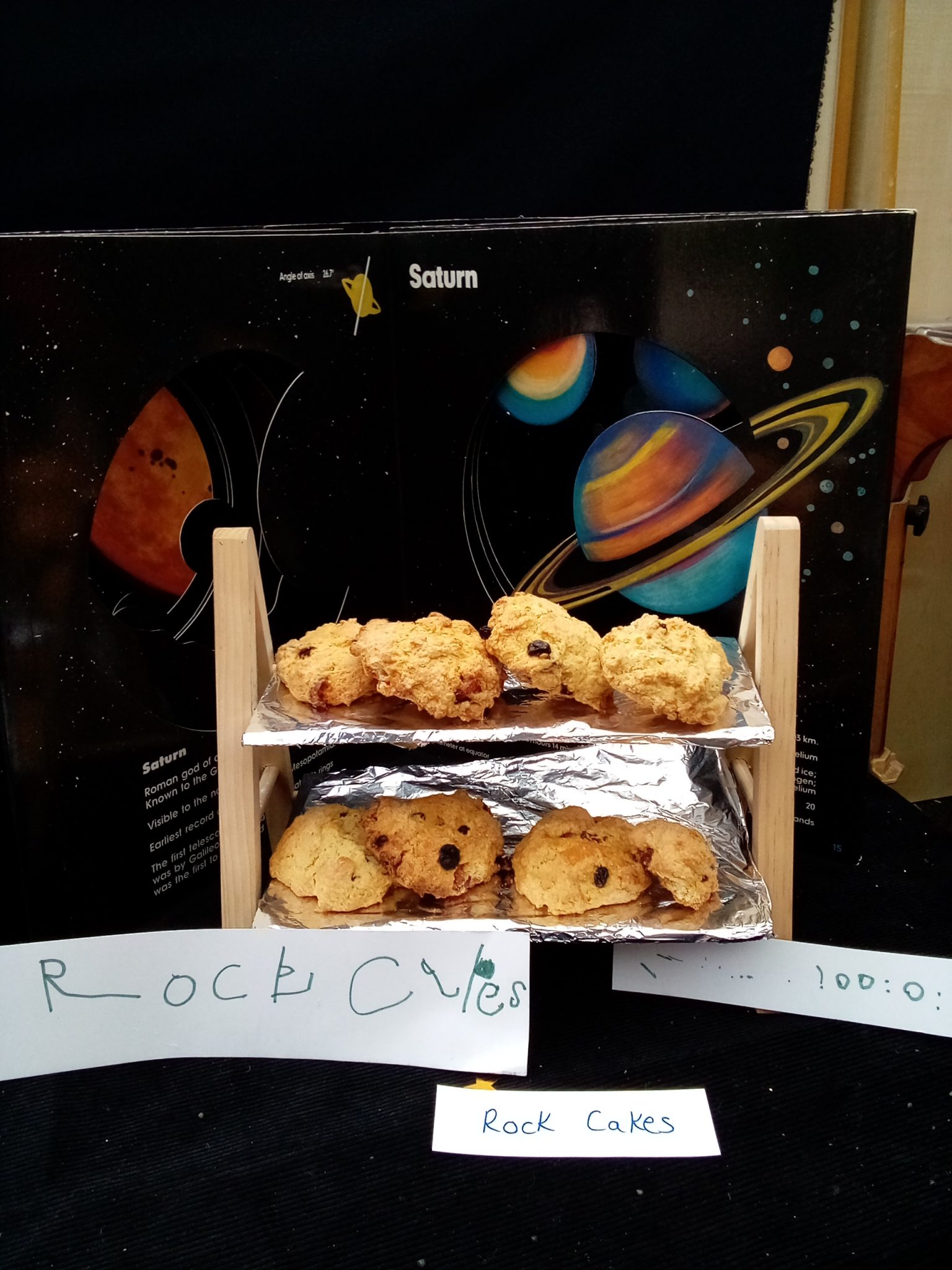 Space Week – Rock cakes and Rocket Kebabs