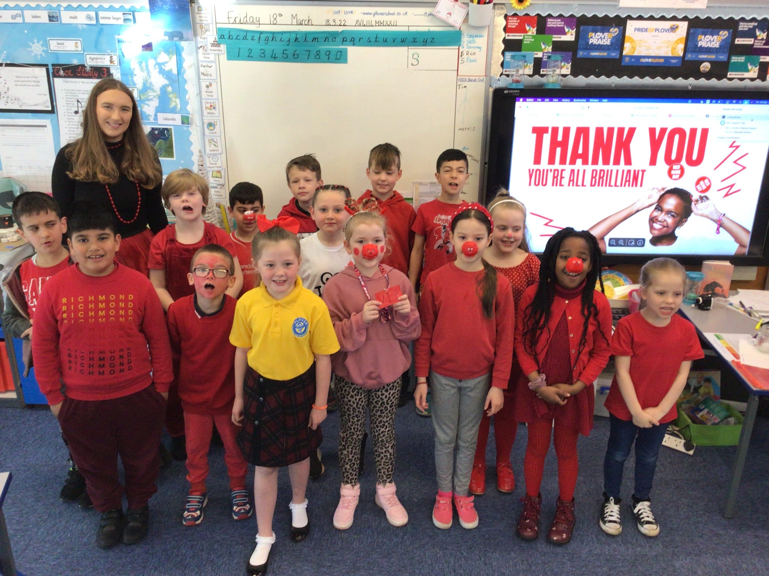 Red Nose Day | Plover School