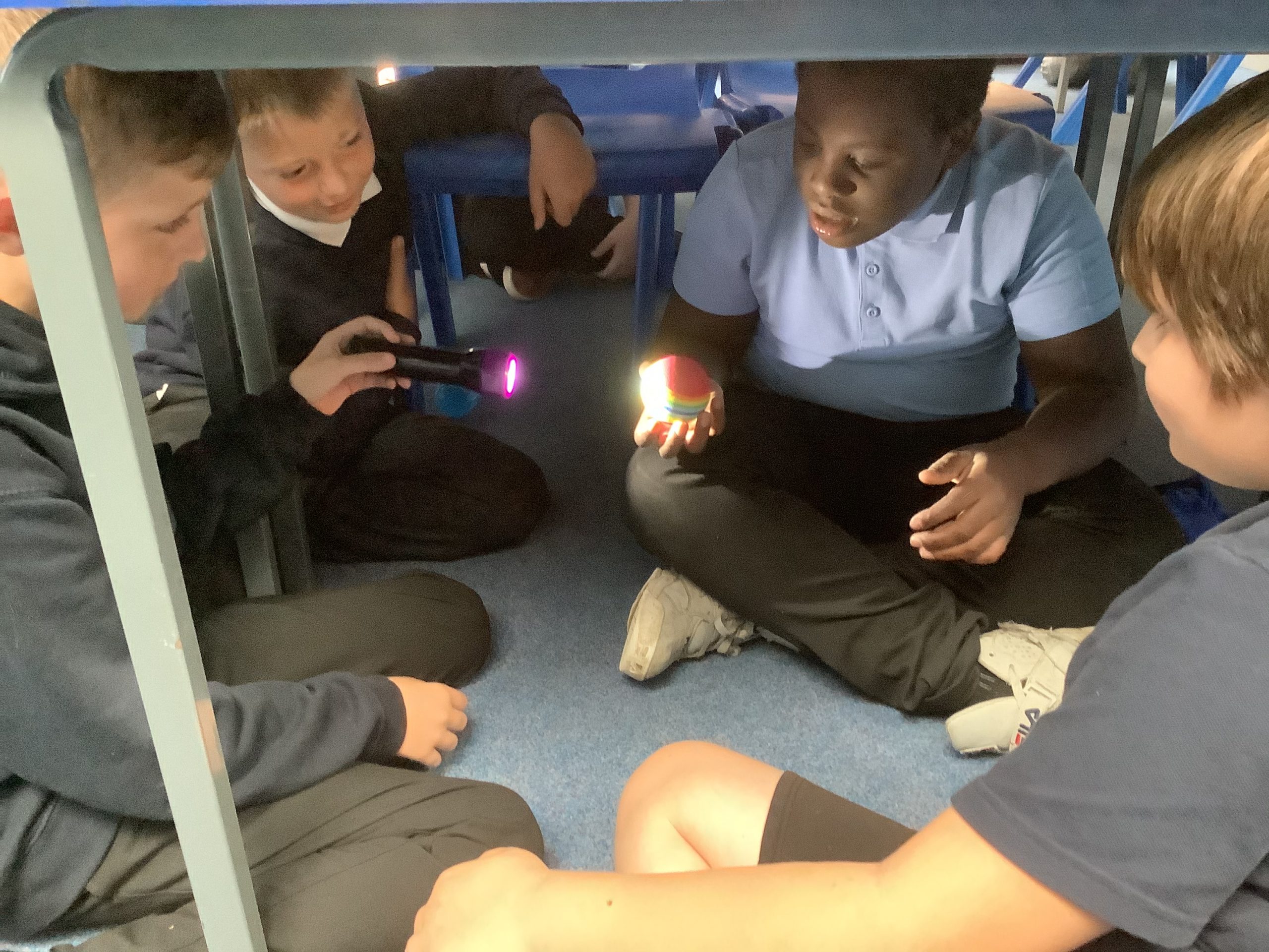 Day and night experiment | Plover School