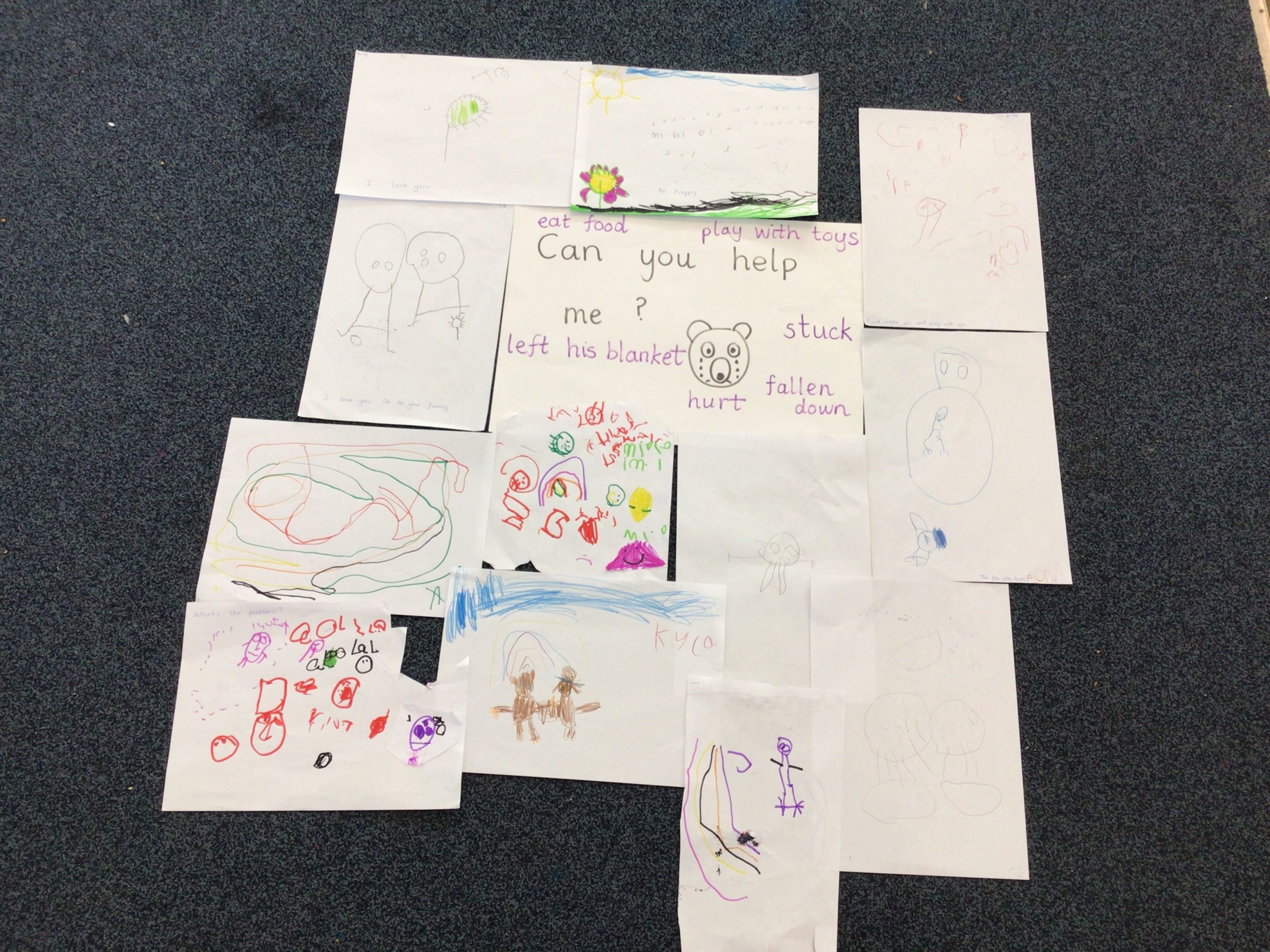 The bear came back | Plover School