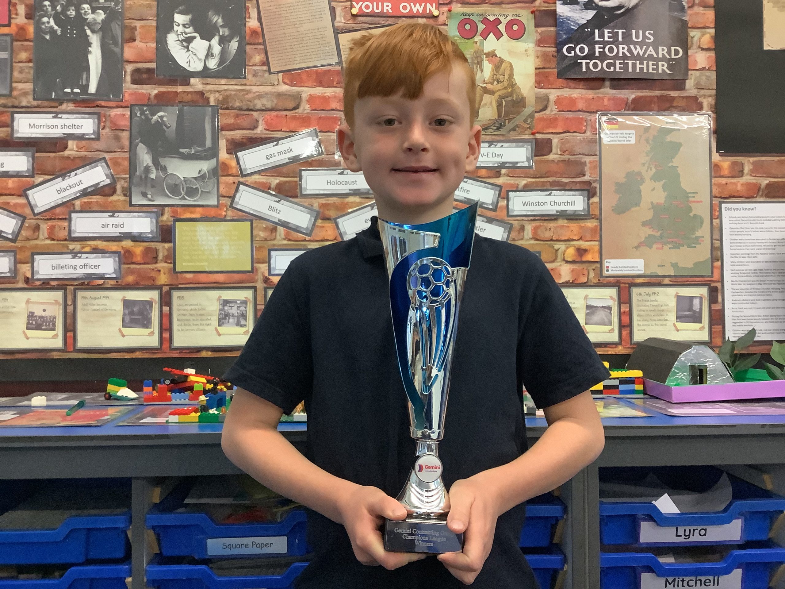 I am a football superstar | Plover School