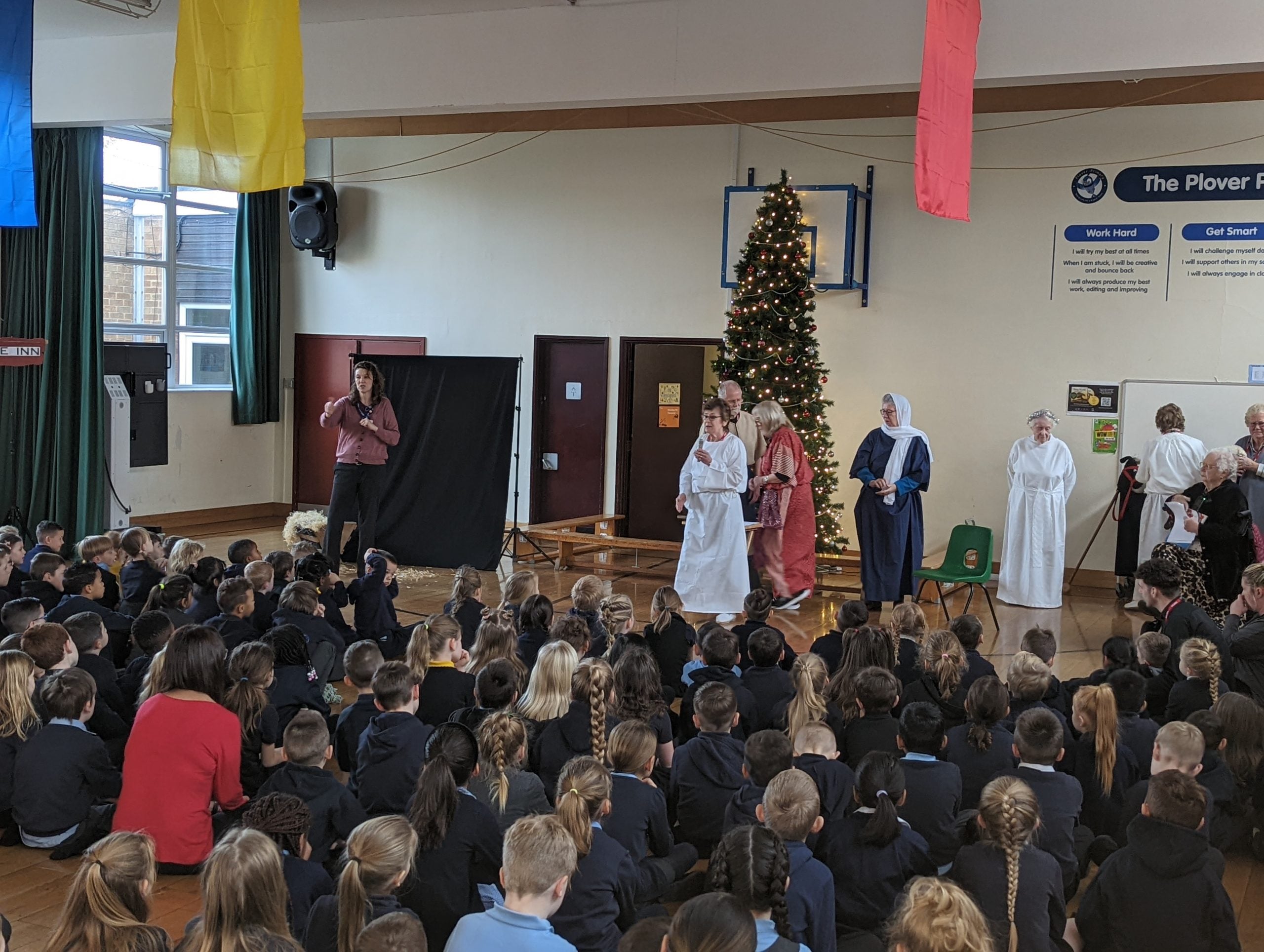 Open The Book Assembly | Plover School