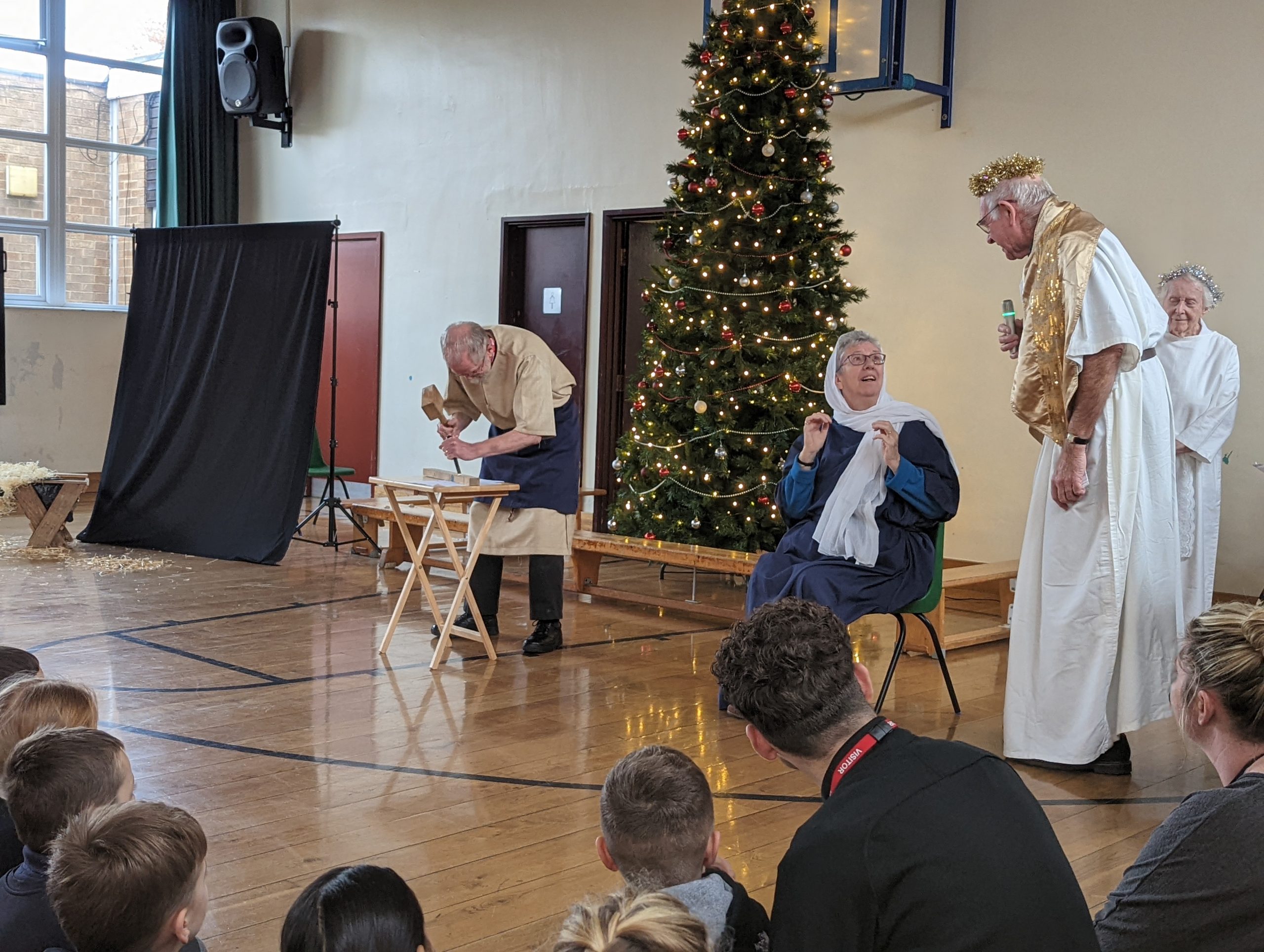 Open The Book Assembly | Plover School
