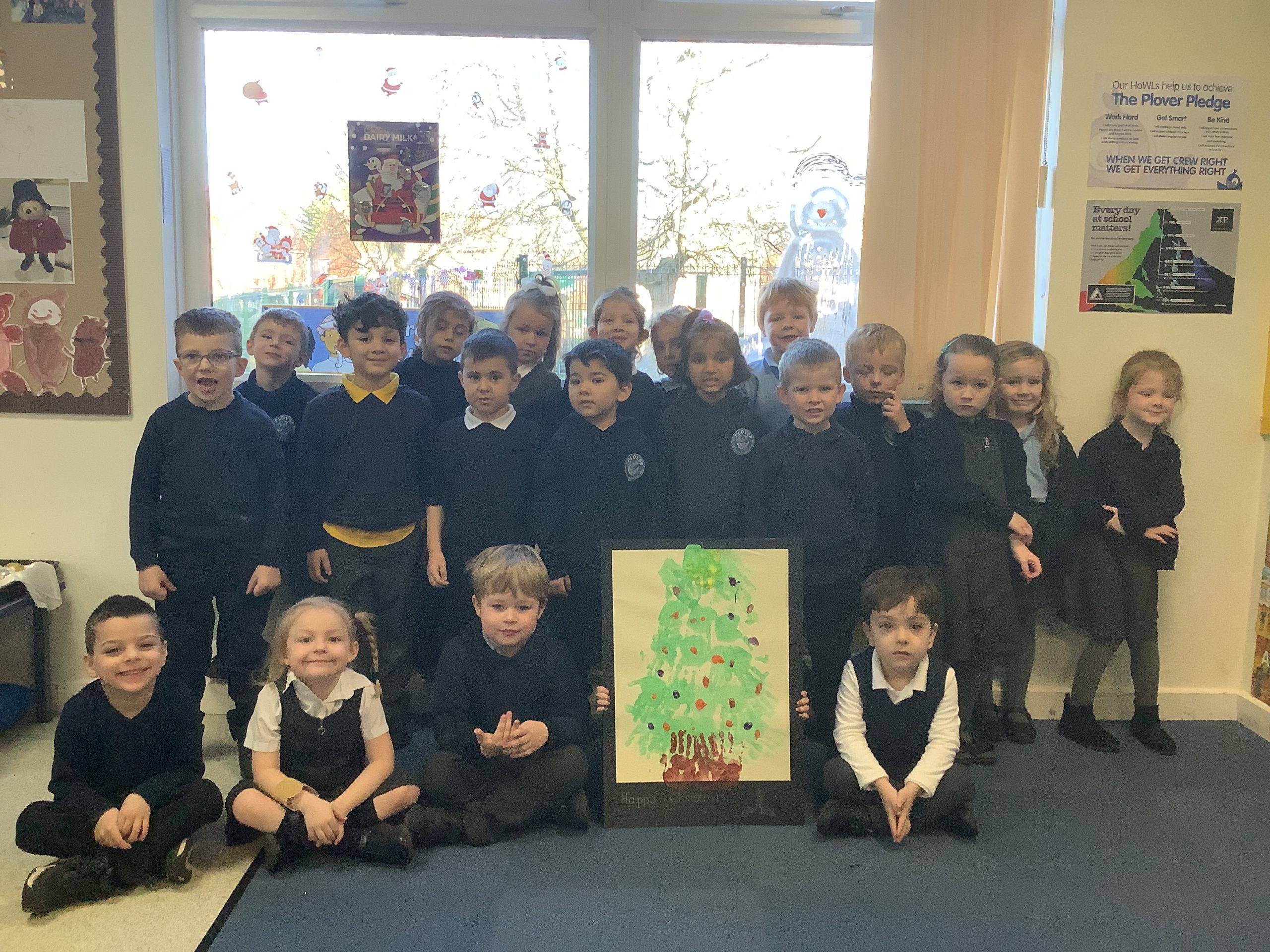 Crew Christmas Card | Plover School