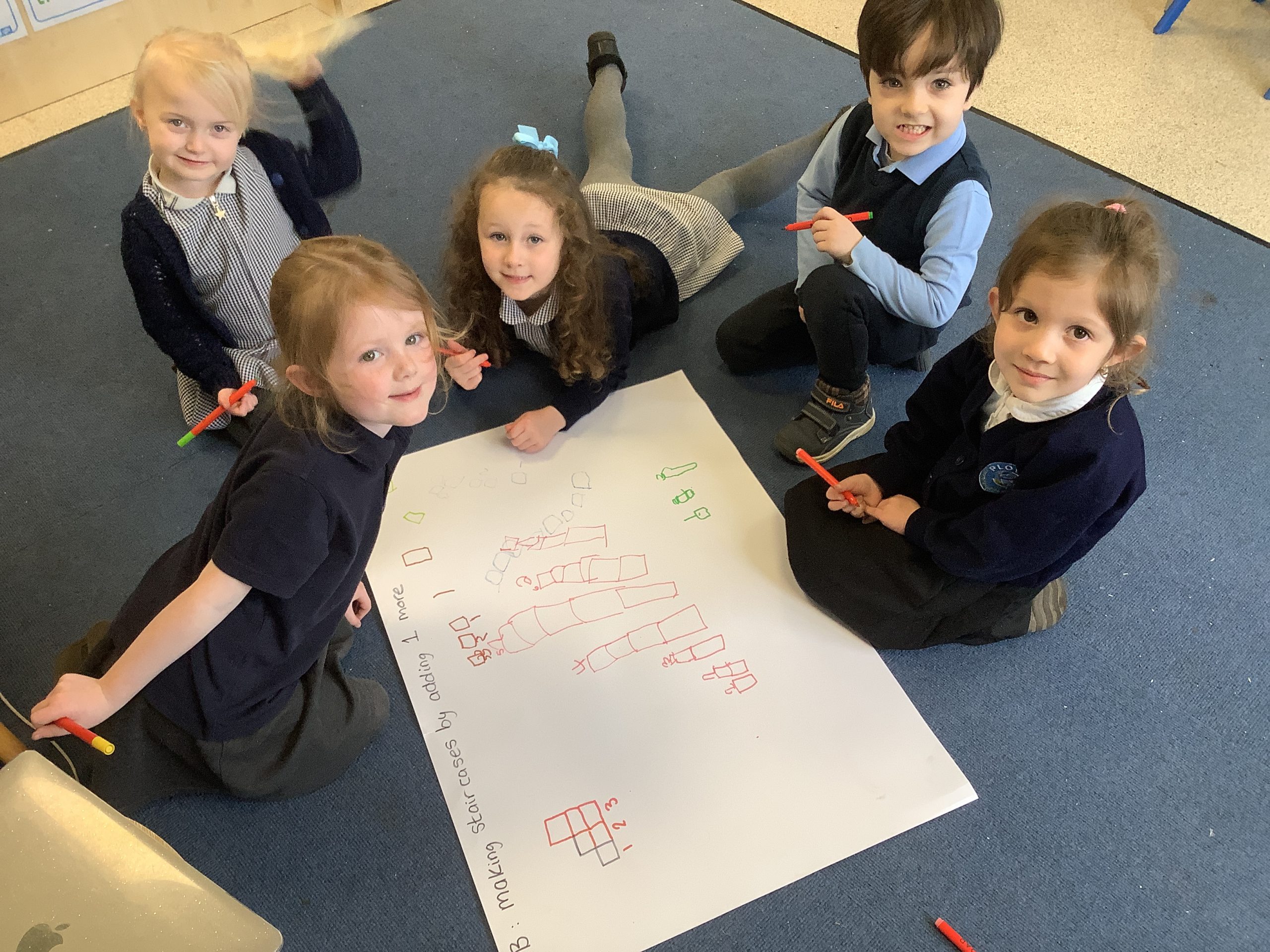 Number Staircases | Plover School