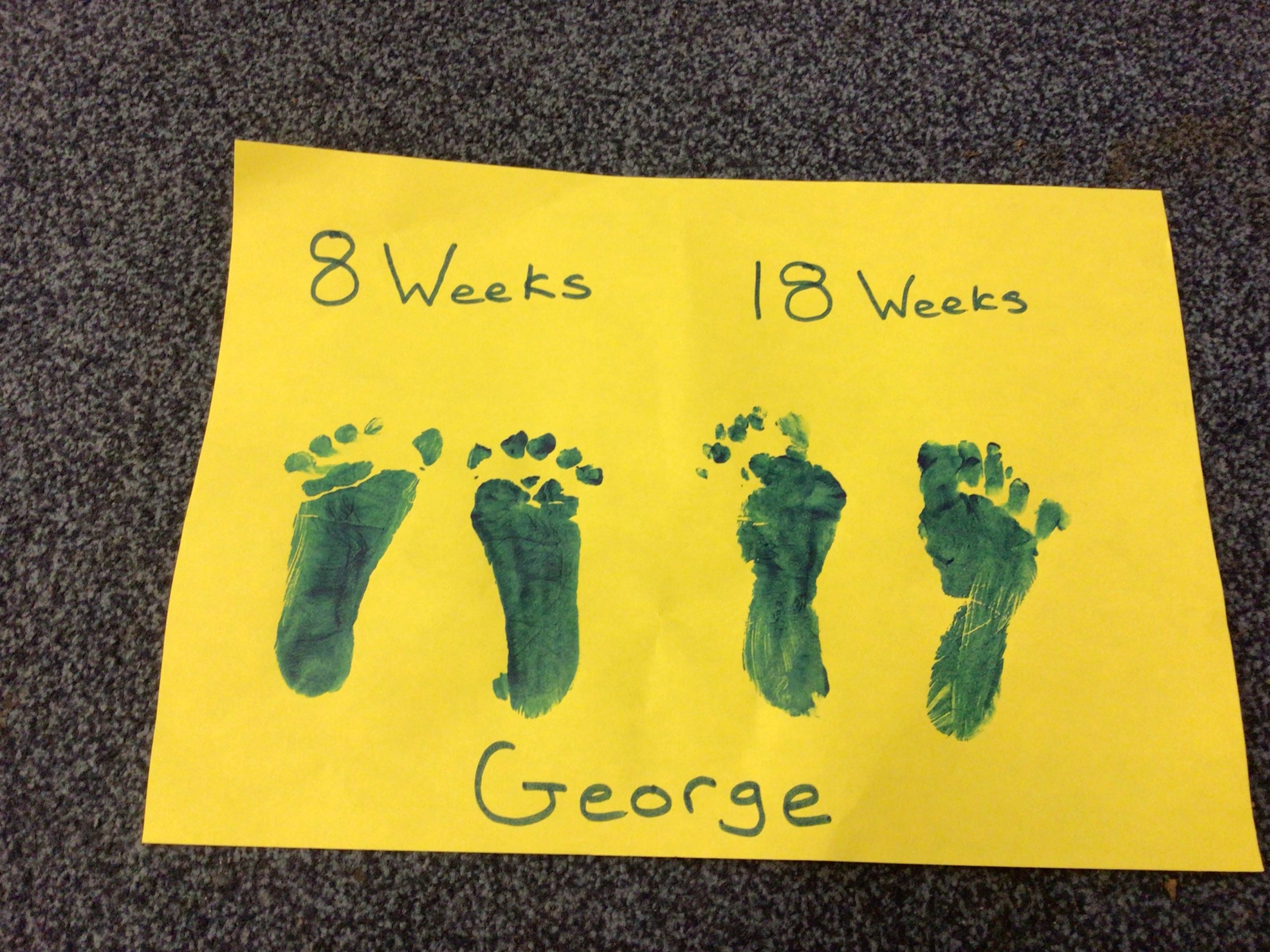 Baby George has grown | Plover School
