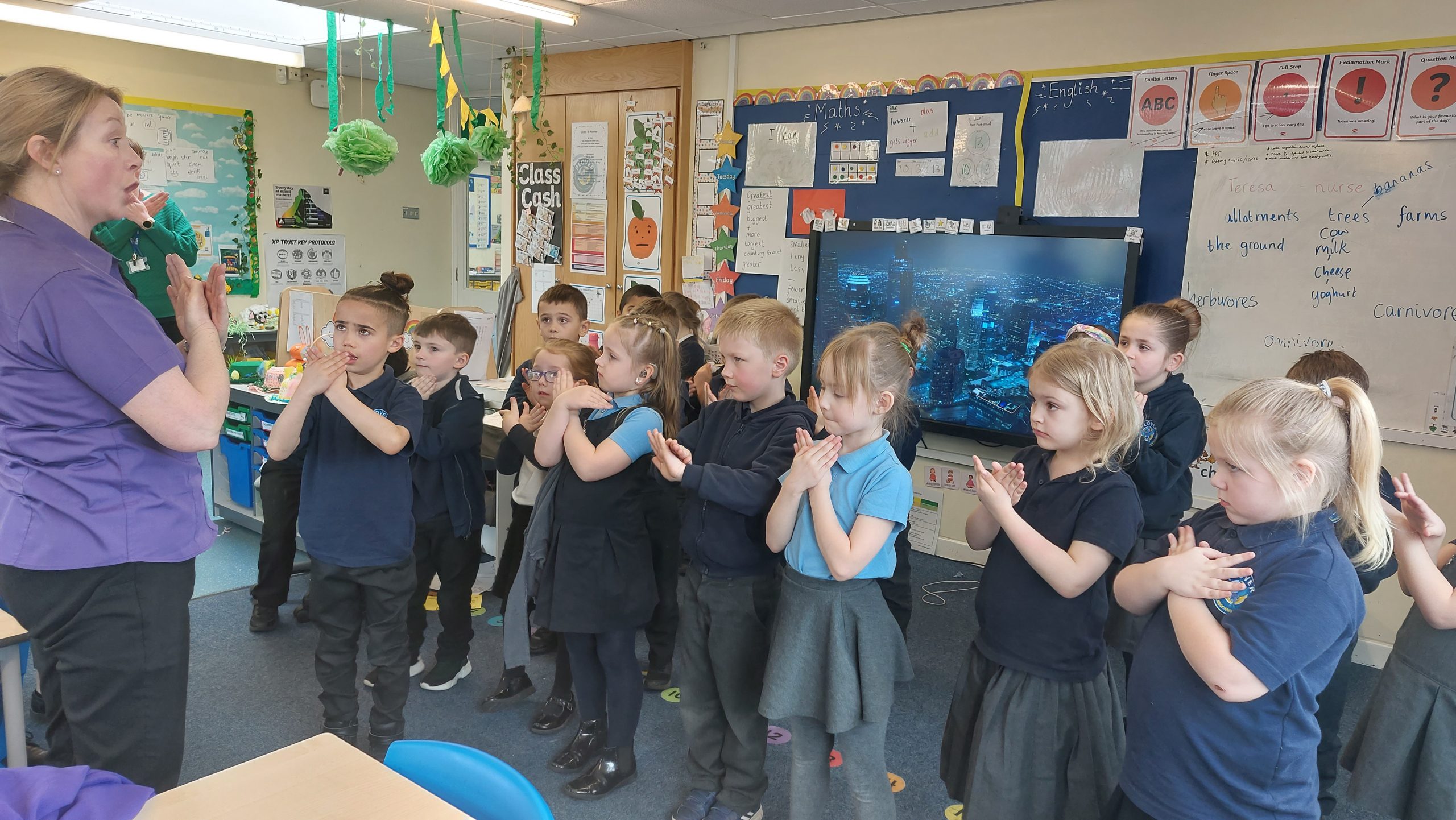 Visitors galore! | Plover School