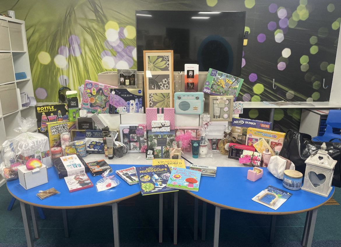 Our summer raffle prizes so far! | Plover School