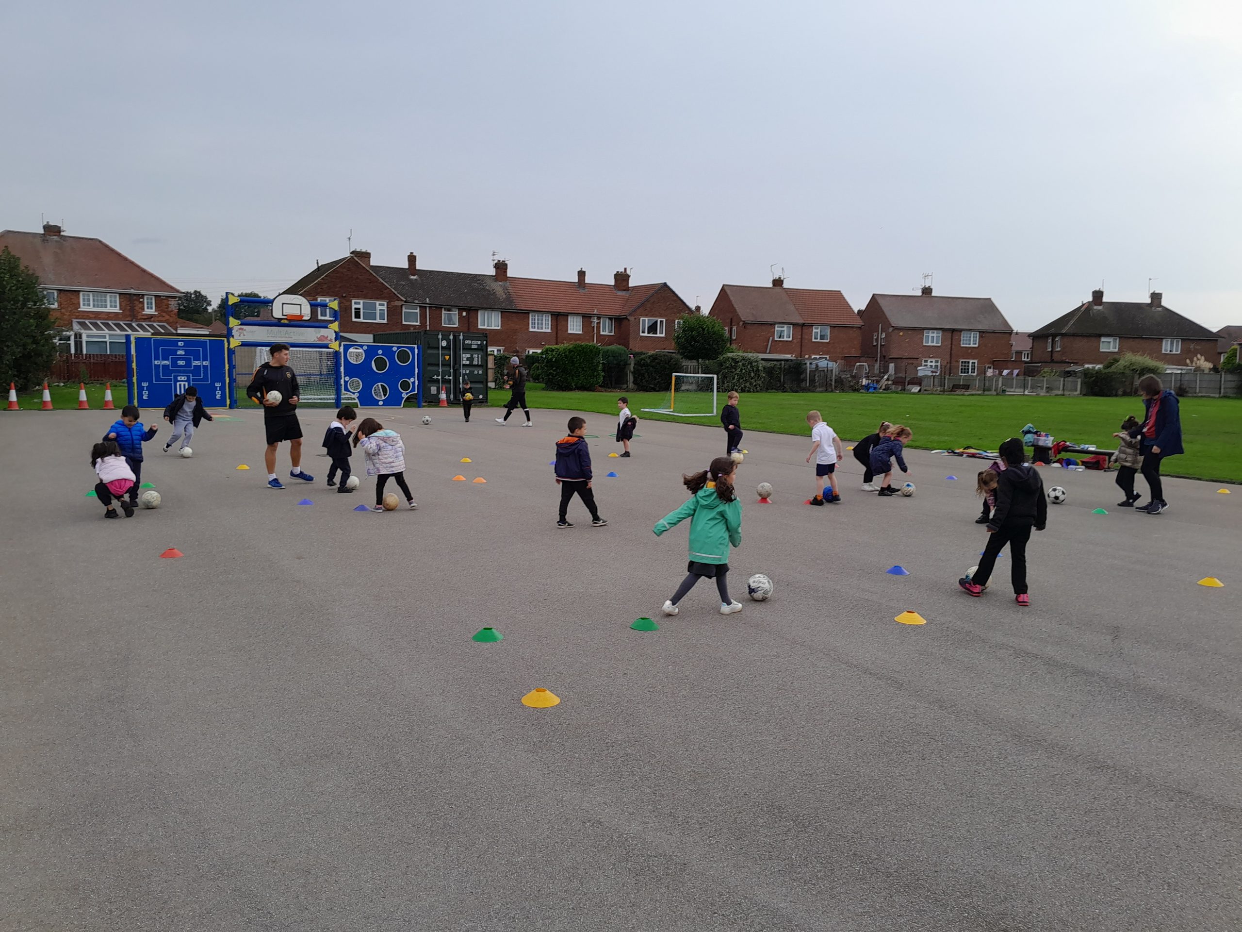 Football Skills in PE | Plover School