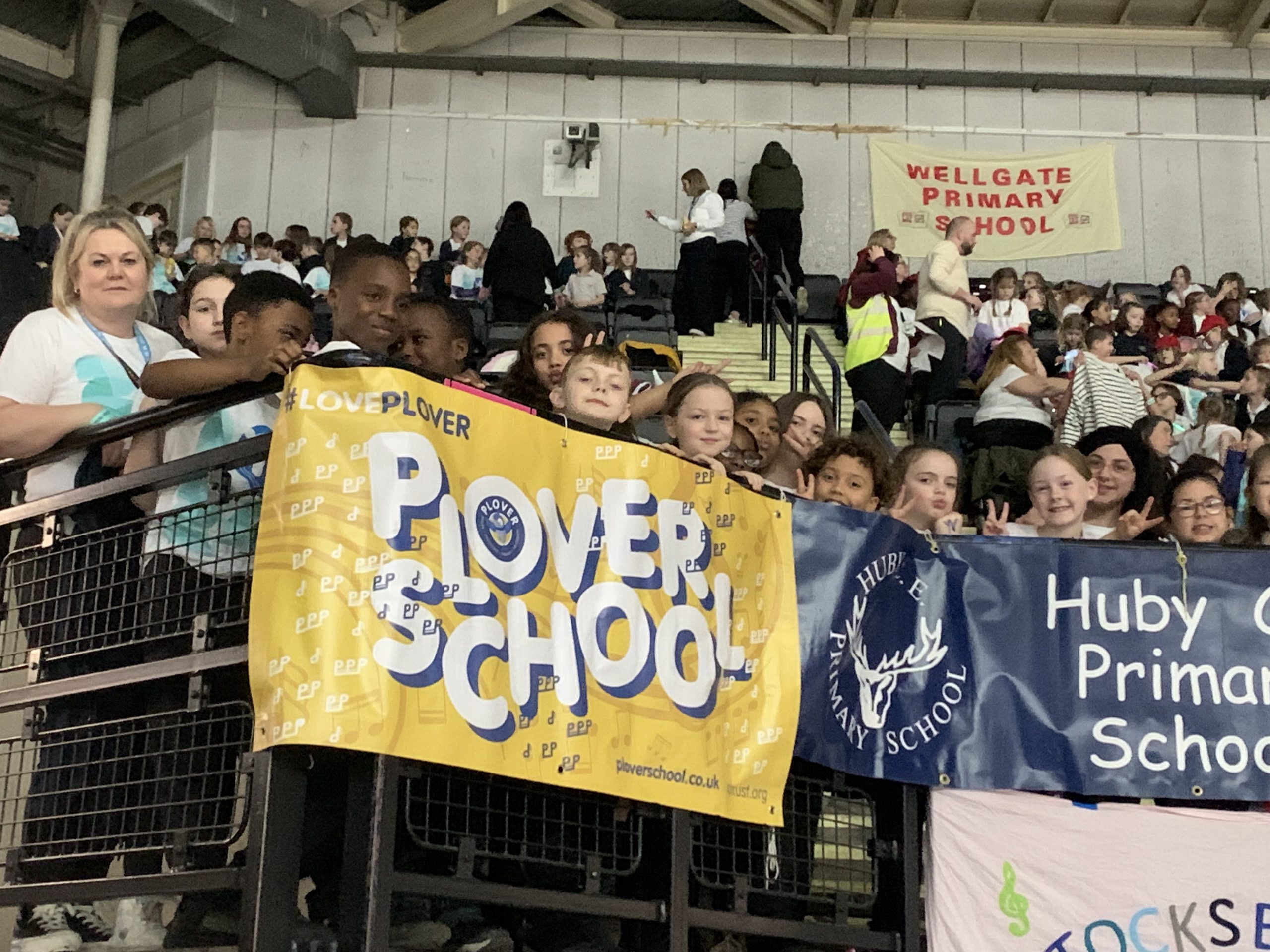 Look out for our banner! | Plover School