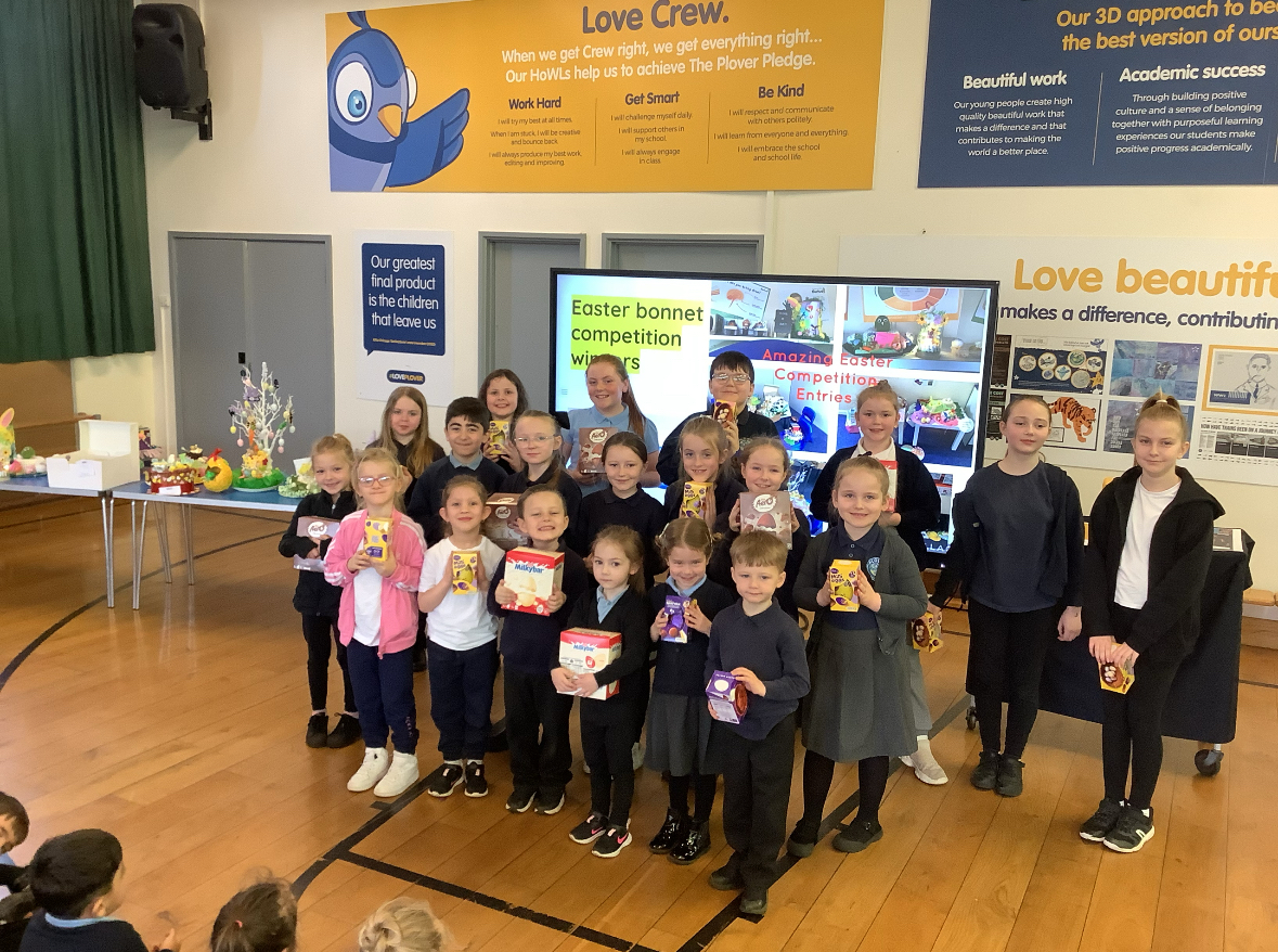 Our Easter egg and bonnet winners! | Plover School