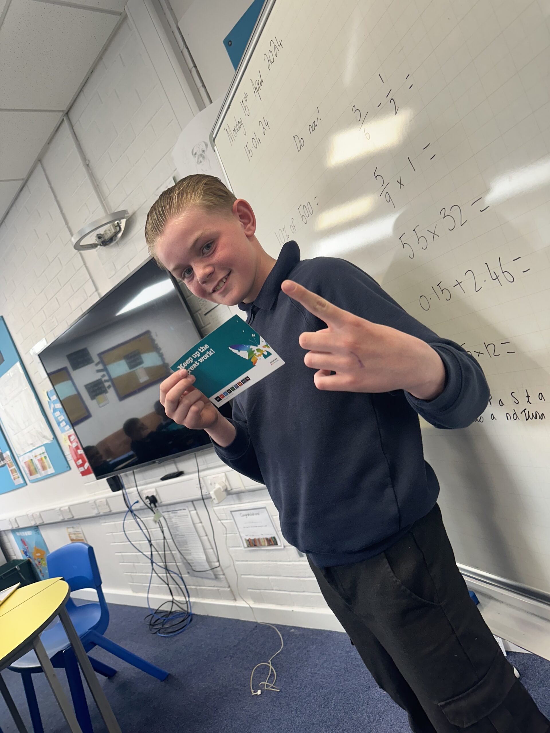 So proud of this maths superstar! | Plover School