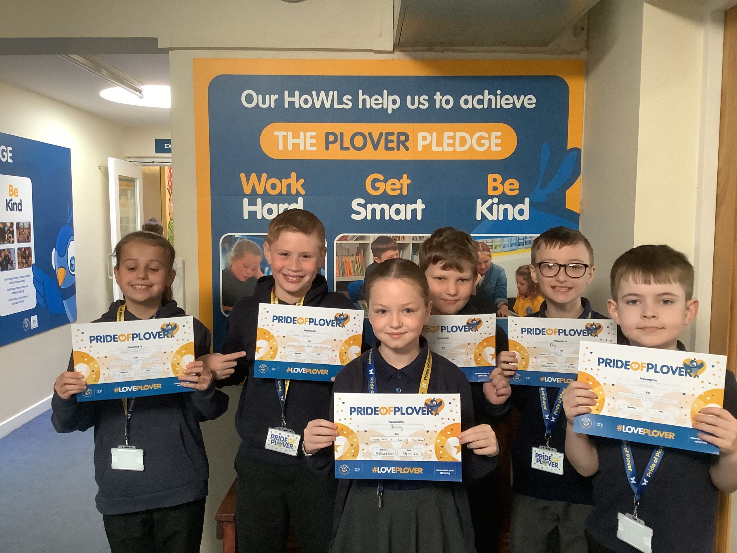 Well done to our Pride of Plover winners this week. | Plover School