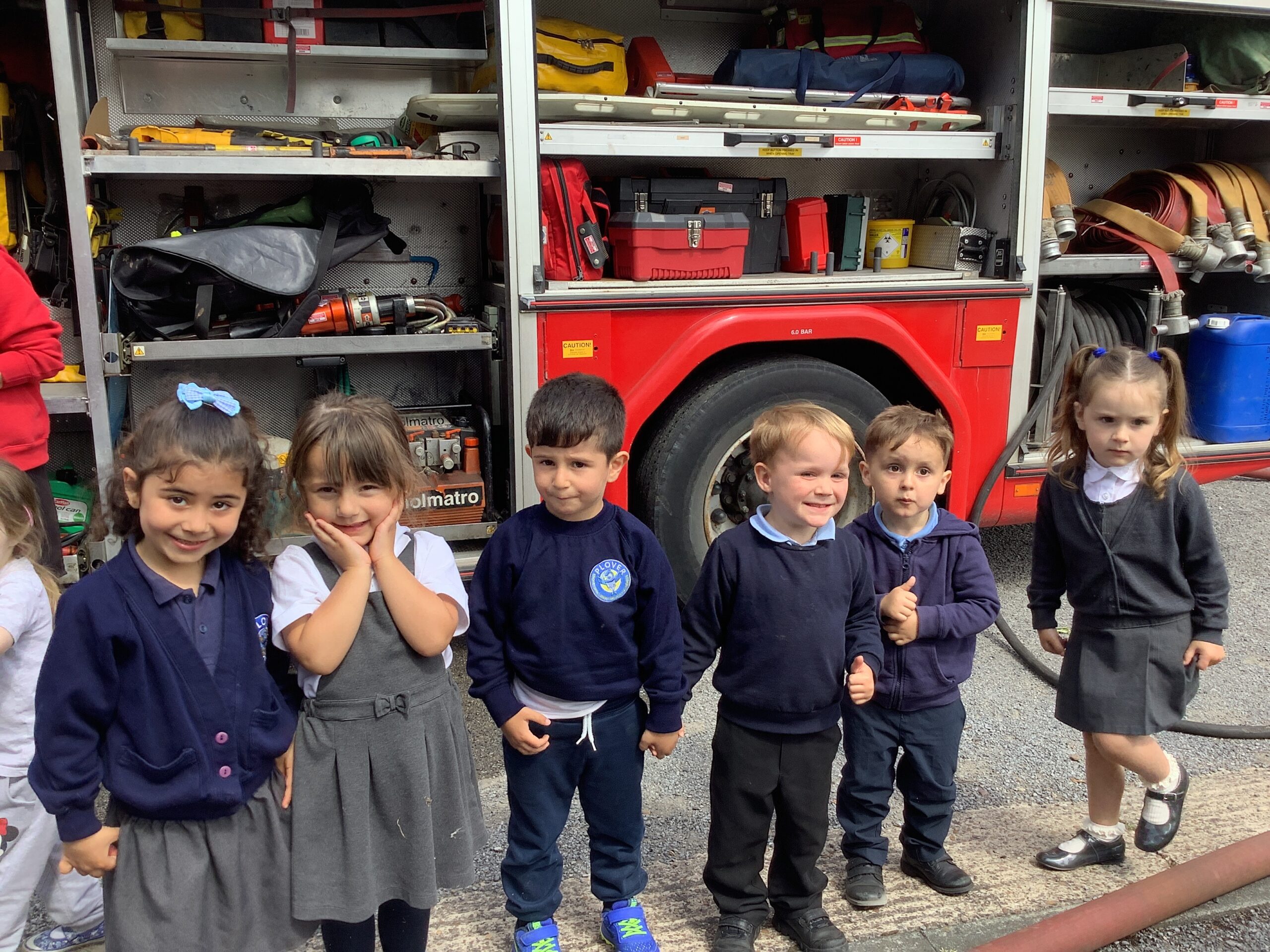 Fire Engine Visit | Plover School
