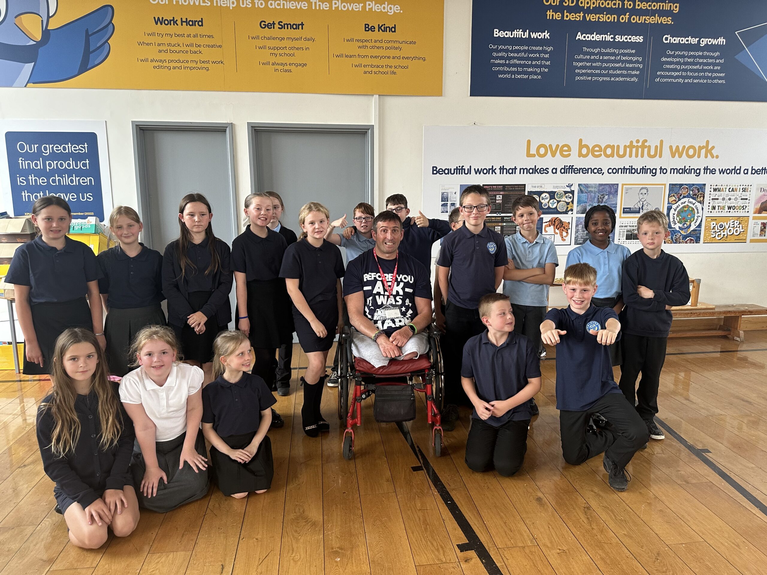 Our expert on resilience and compassion- Ben Parkinson | Plover School