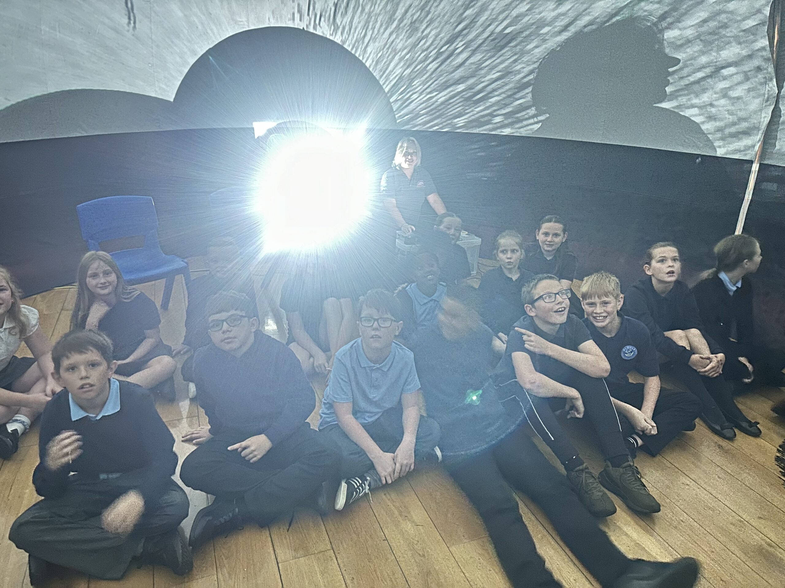 Space dome fun! 6B were immersed into their new expedition- How does movement affect our would ...