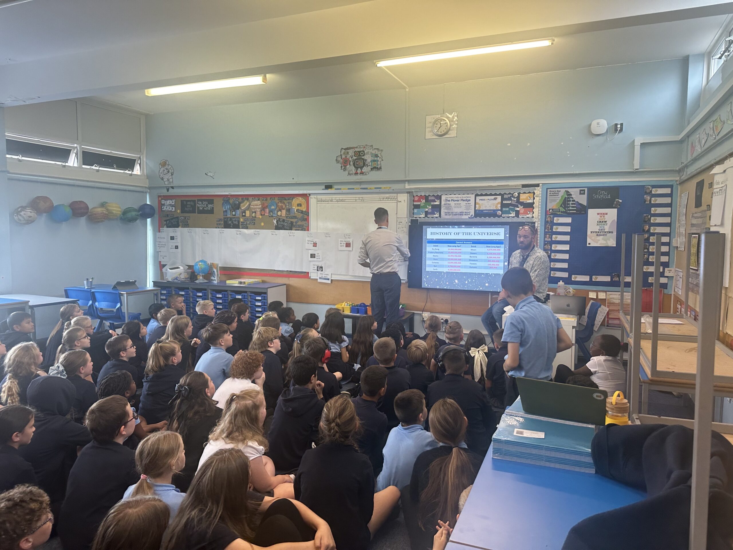 Expert visitor! Building on our prior knowledge on constellations! | Plover School