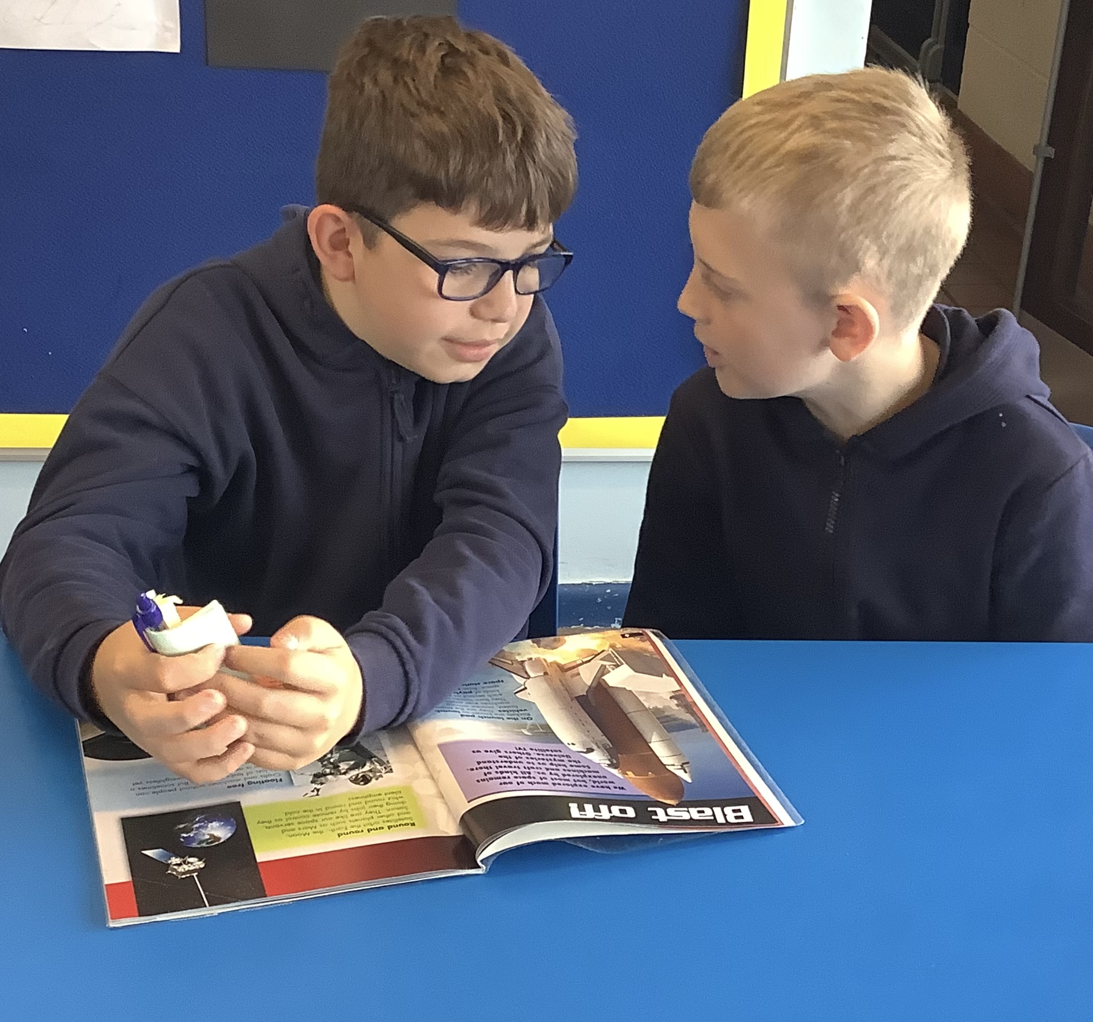 Sharing stories in crew | Plover School