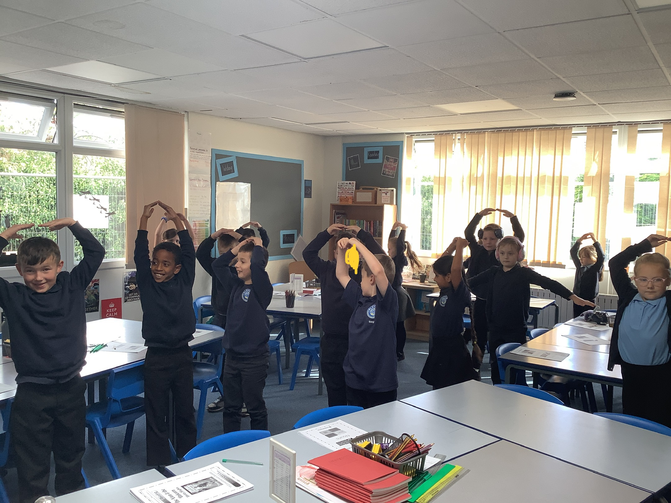 We are getting active! | Plover School