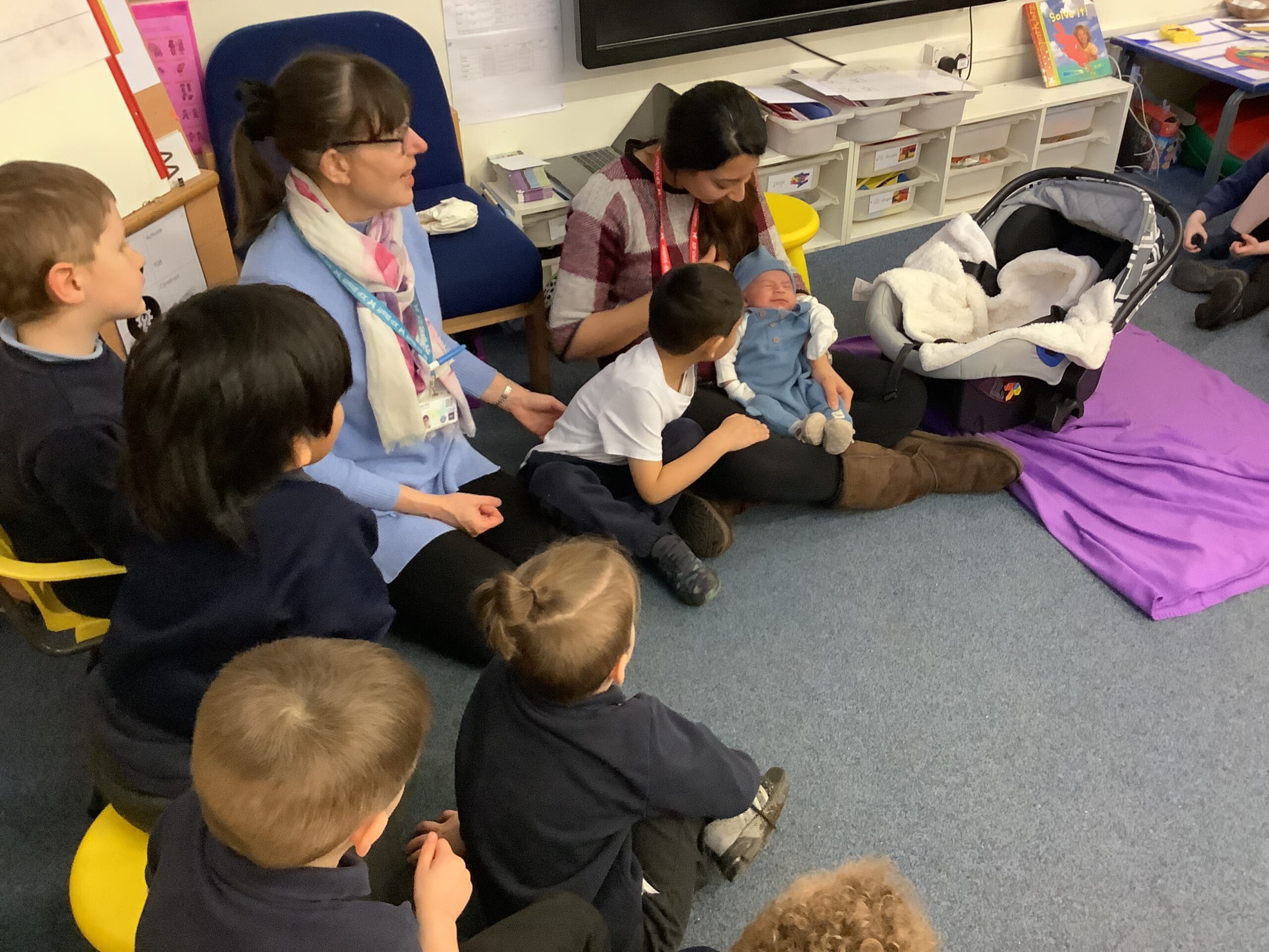 Baby Visit | Plover School