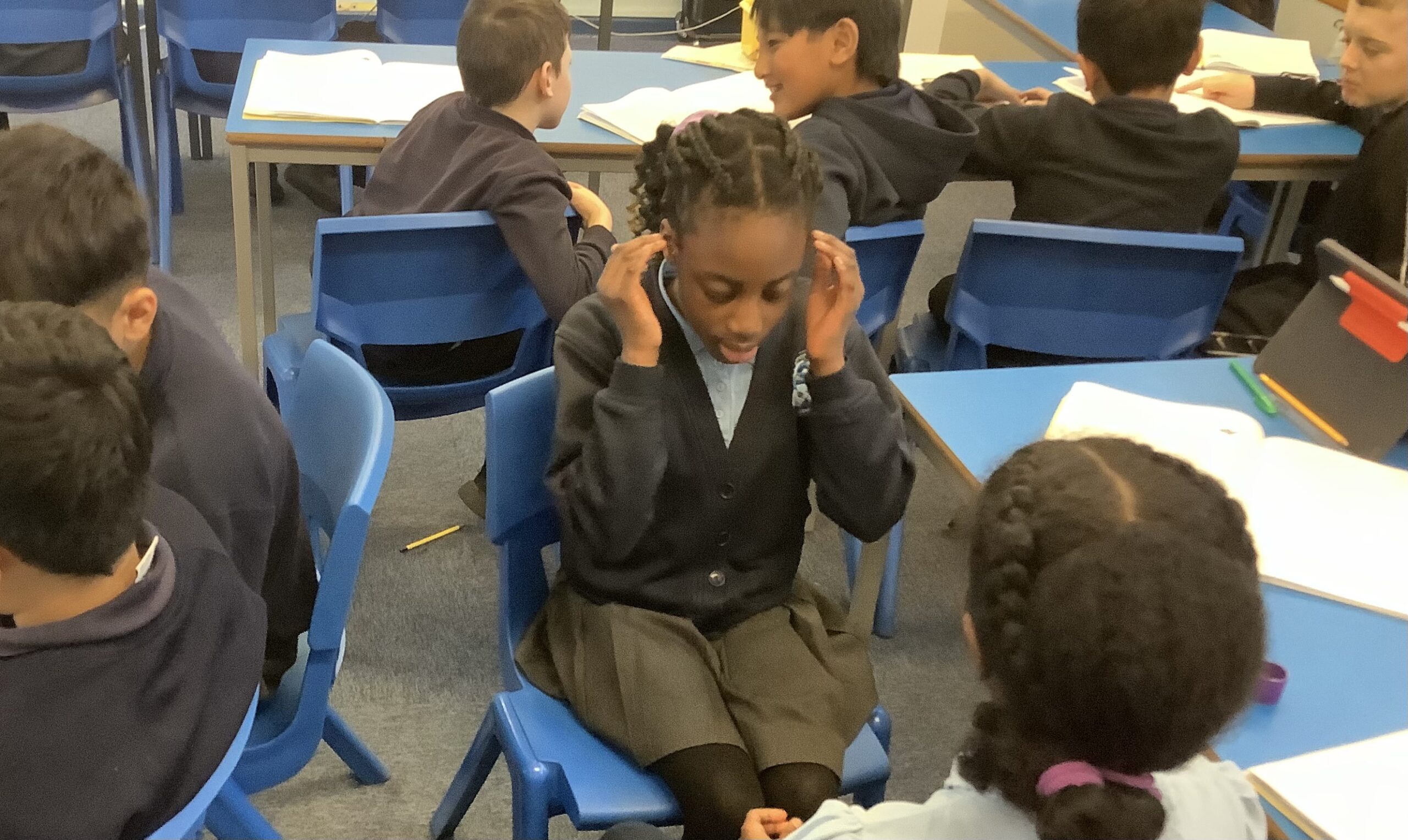 5S are in the hotseat! | Plover School