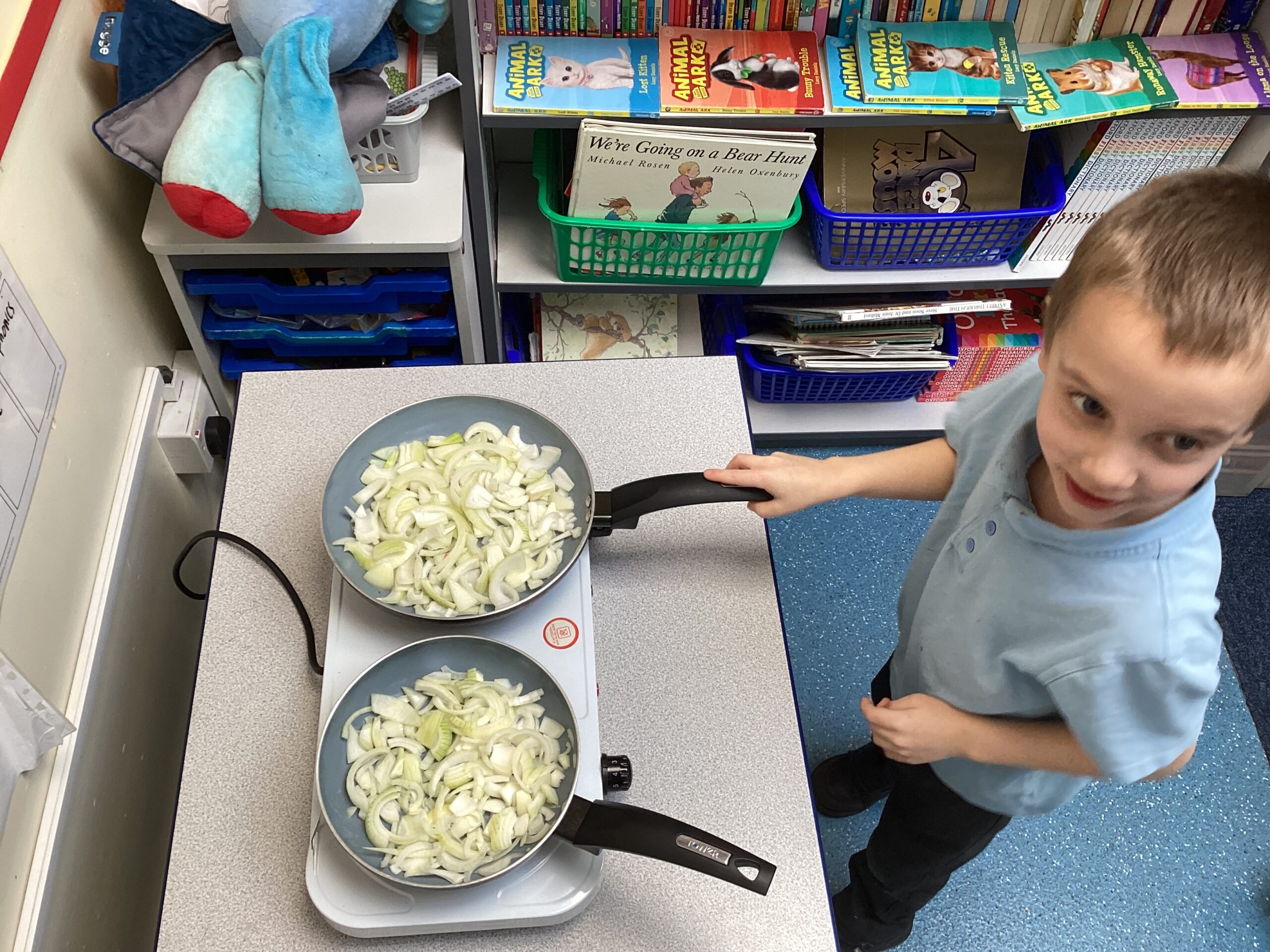 Peeling Grate! | Plover School