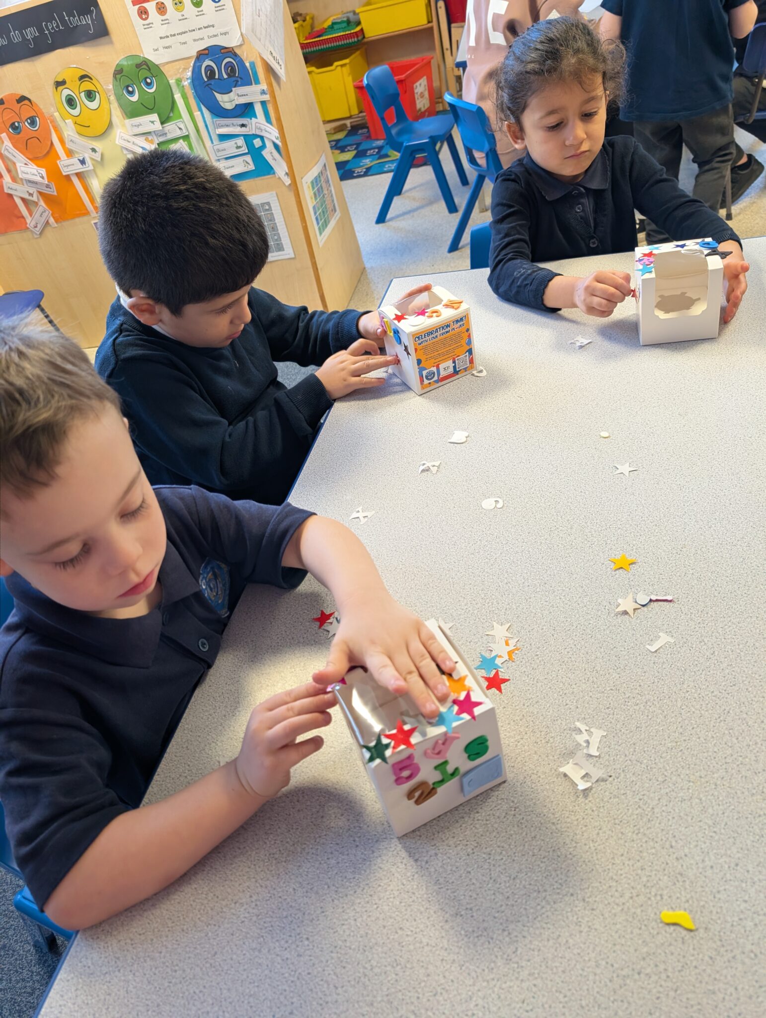 Preparing Presentation of Learning Party | Plover School