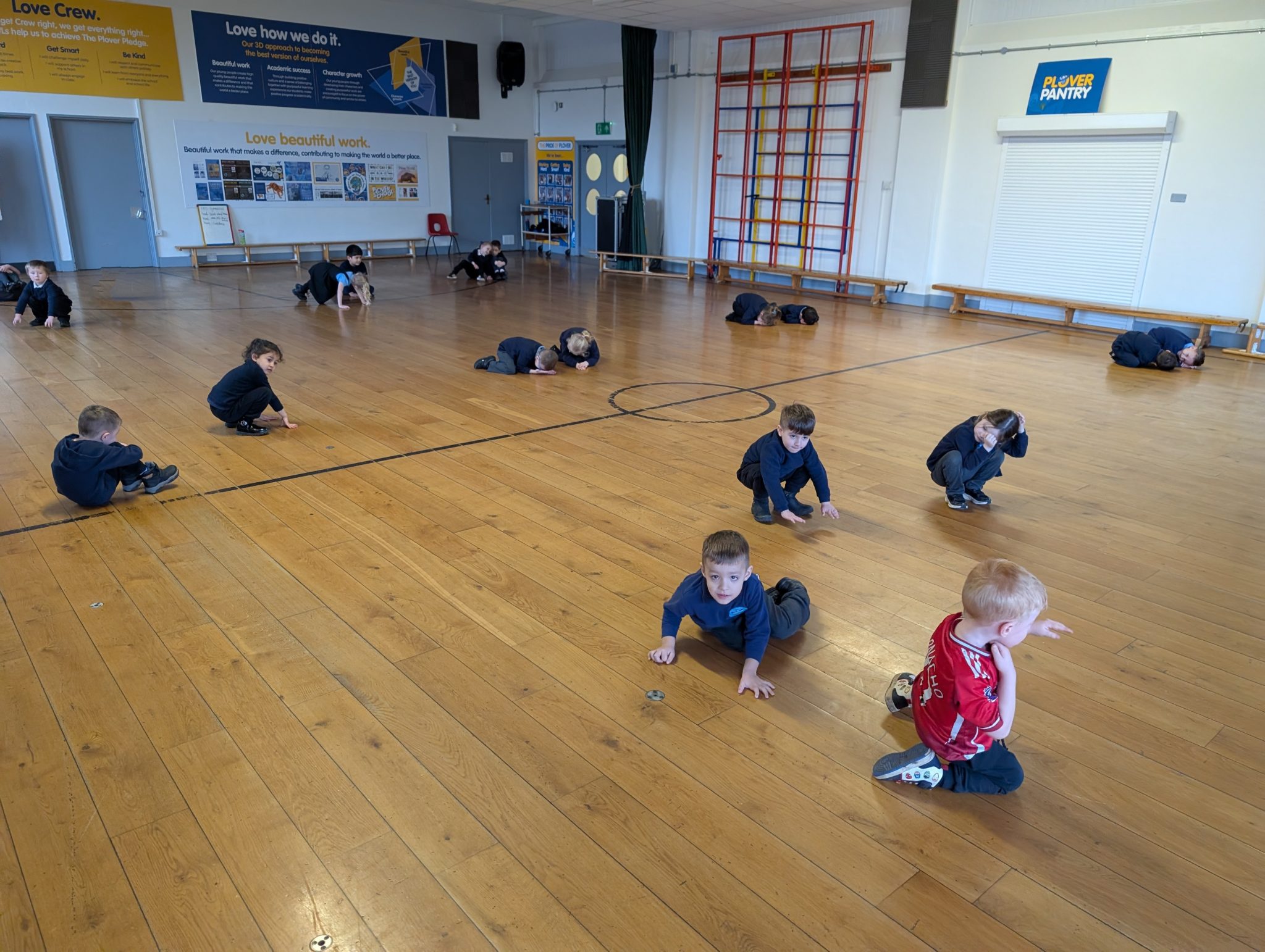 Making Shapes in PE | Plover School