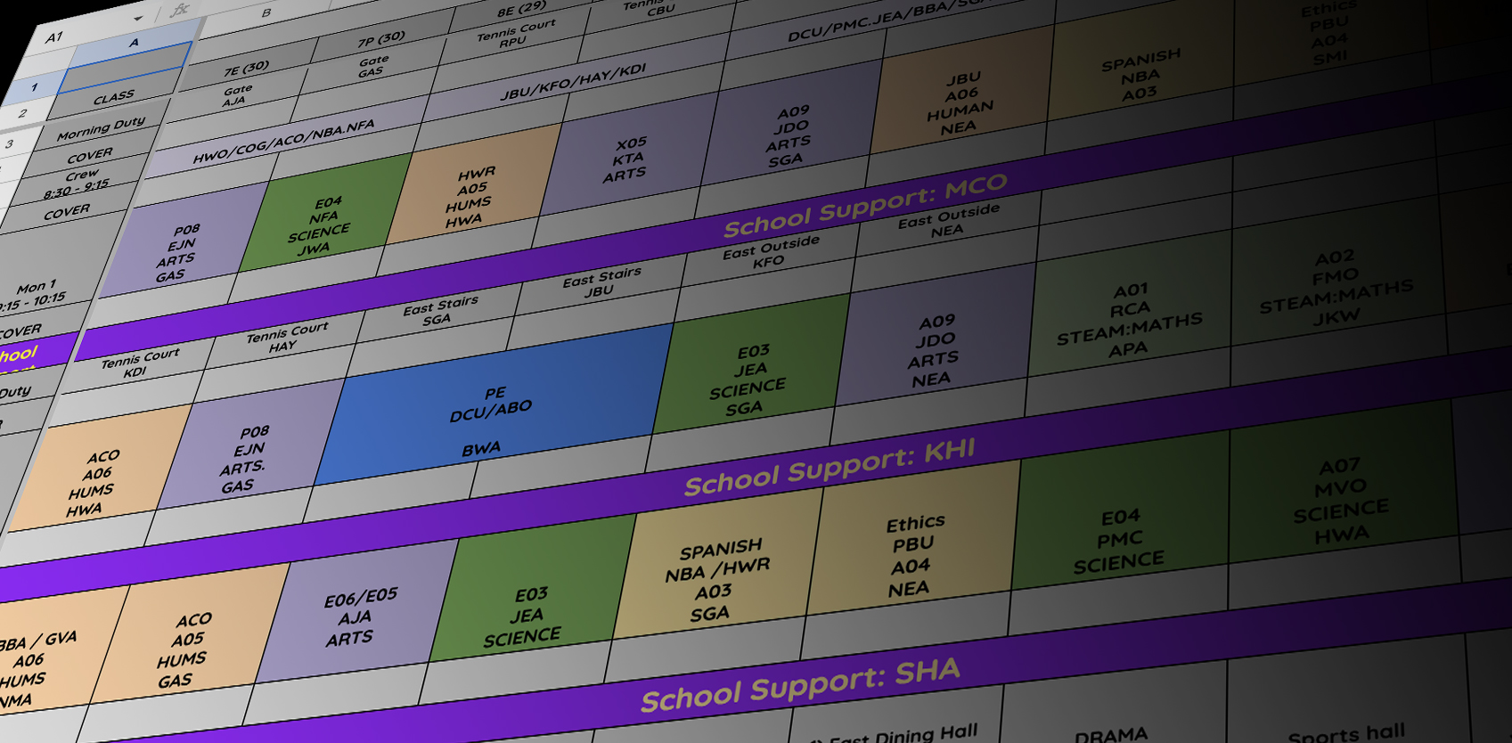 Timetables – XP School