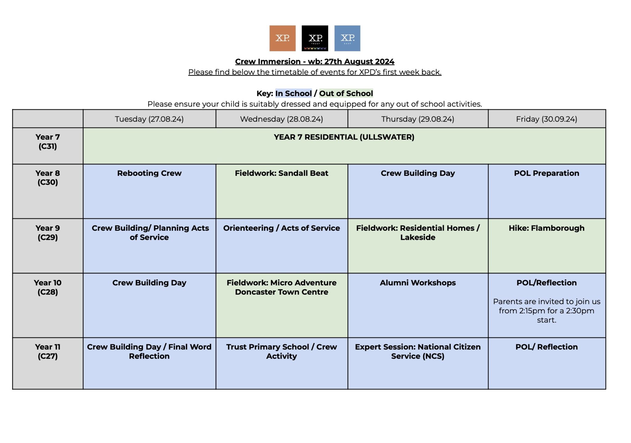 XP School – Above all, compassion
