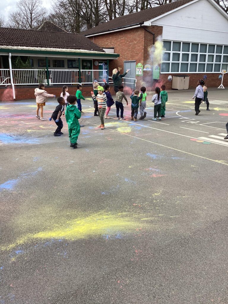 EYFS – Festival of Holi 4 | St Patrick's Catholic Primary Academy