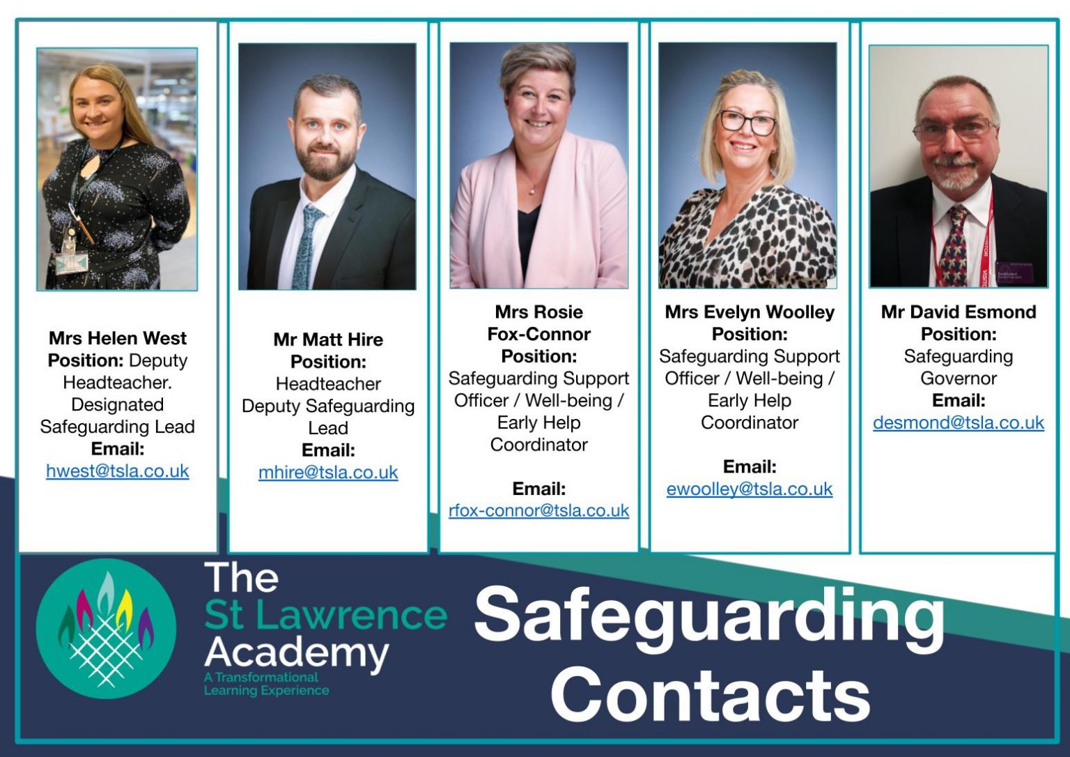 Safeguarding | The St Lawrence Academy