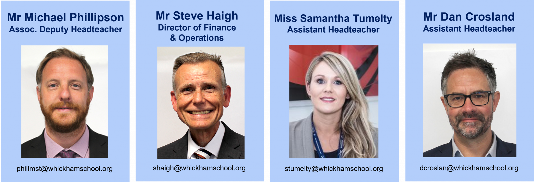 Senior Staff | Whickham School