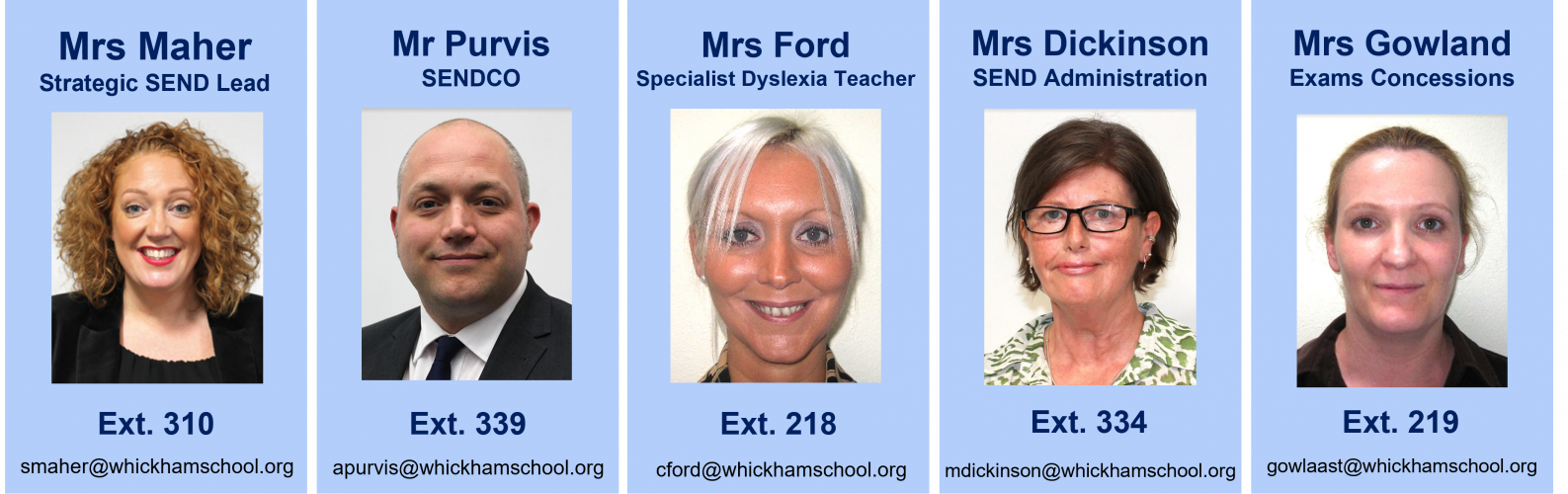 SEND | Whickham School